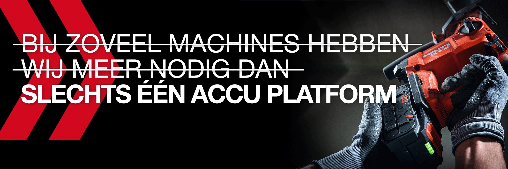 Het 22V platform - Hilti Nederland